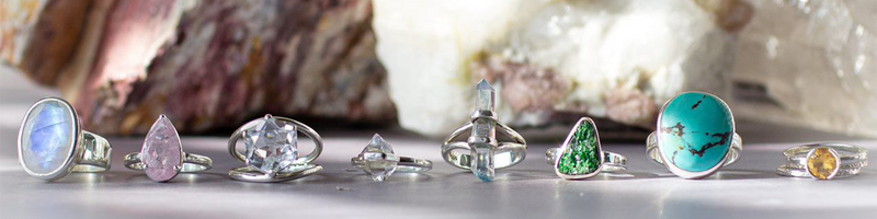 Shop Crystal Rings, Emerald Rings, Sapphire Engagement Rings & Sterling ...