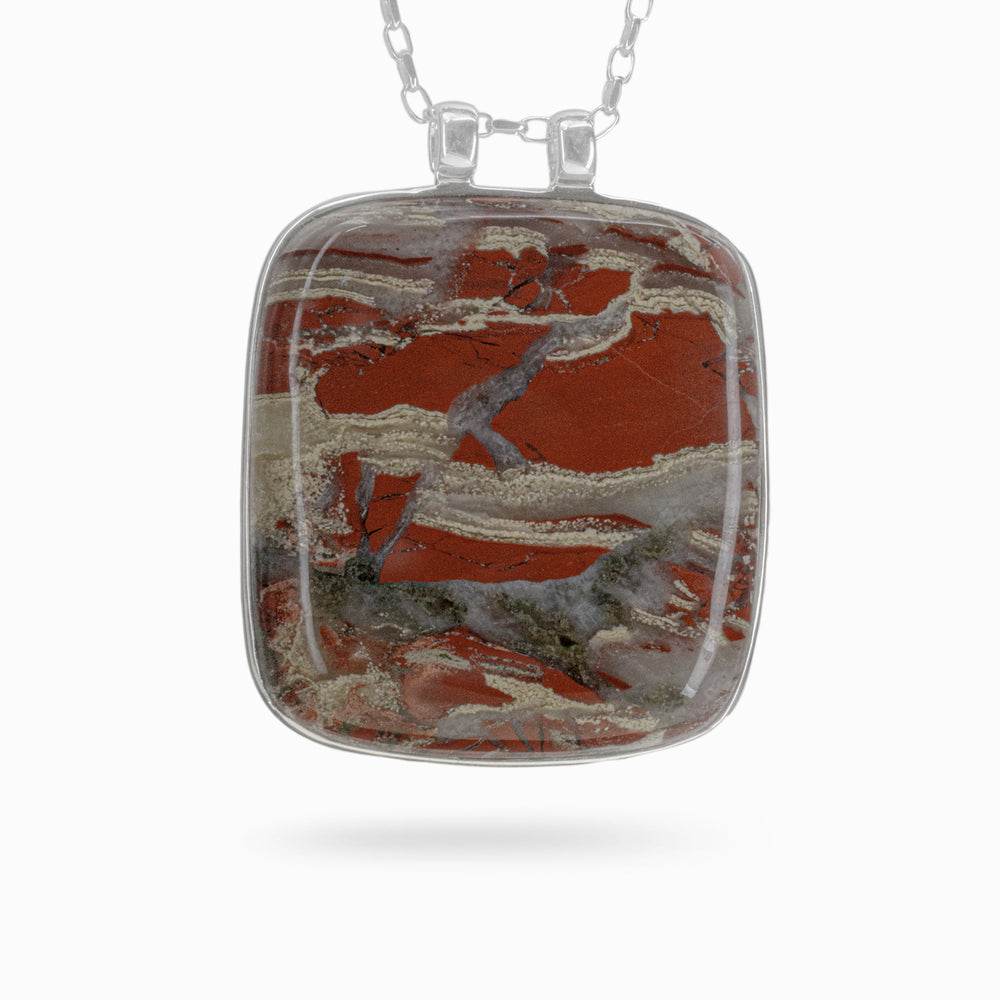 Volcano Jasper Necklace | Made in Earth Australia