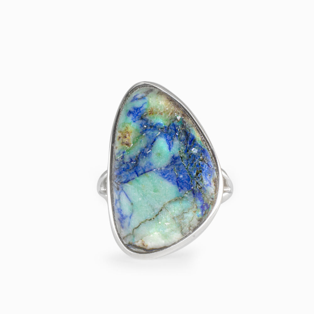 Azurite Turquoise Ring | Made In Earth Australia