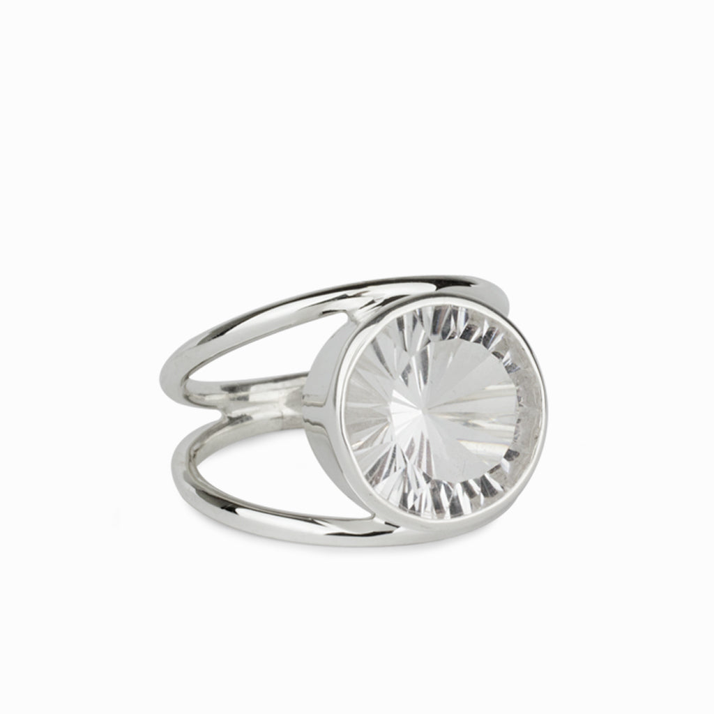 Clear Quartz Ring | Made In Earth Australia - Made in Earth Australia