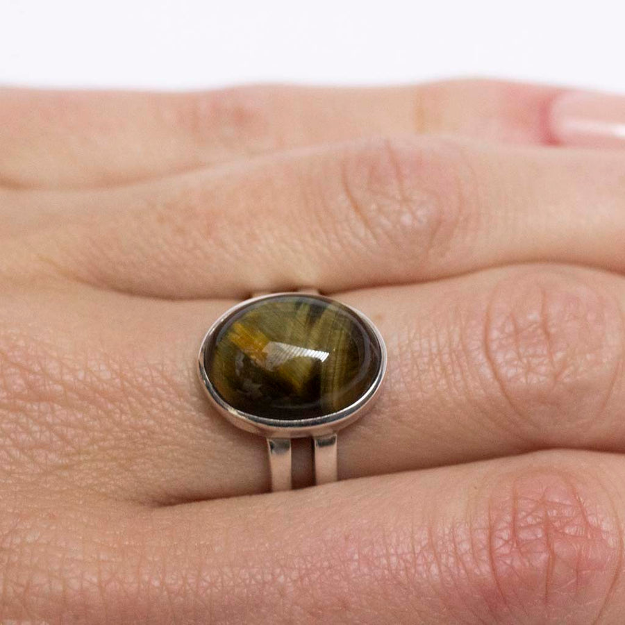 Hawks Eye Ring | Made In Earth Australia