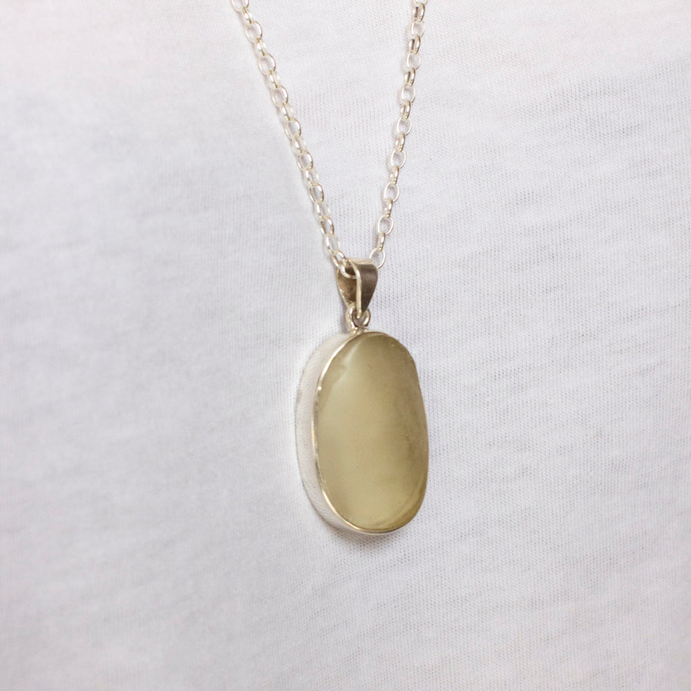 Libyan Desert Glass Necklace | Made In Earth Australia