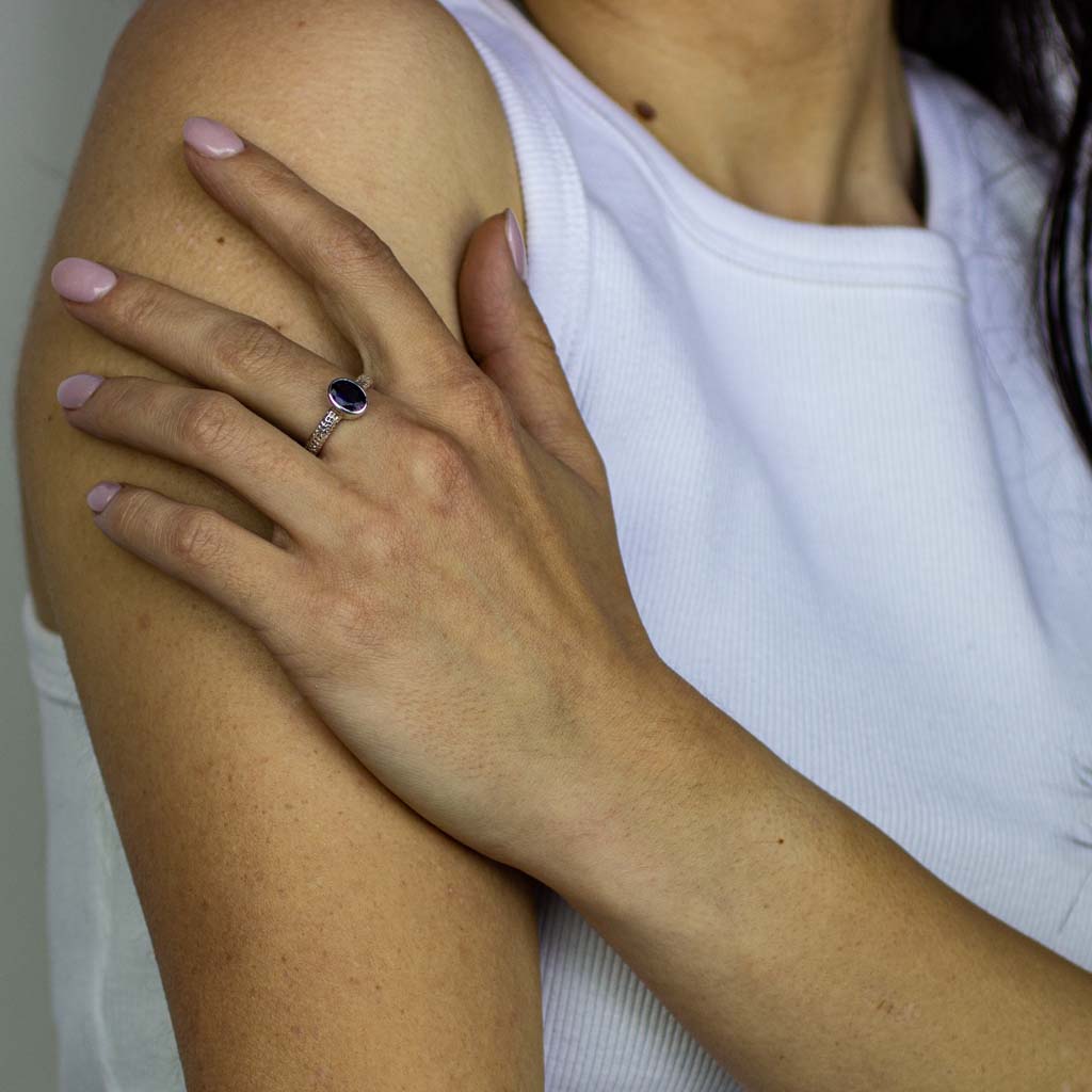 Iolite Ring | Made In Earth Australia - Made in Earth Australia