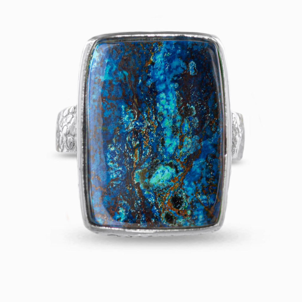 Shattuckite Ring | Made In Earth Australia - Made in Earth Australia