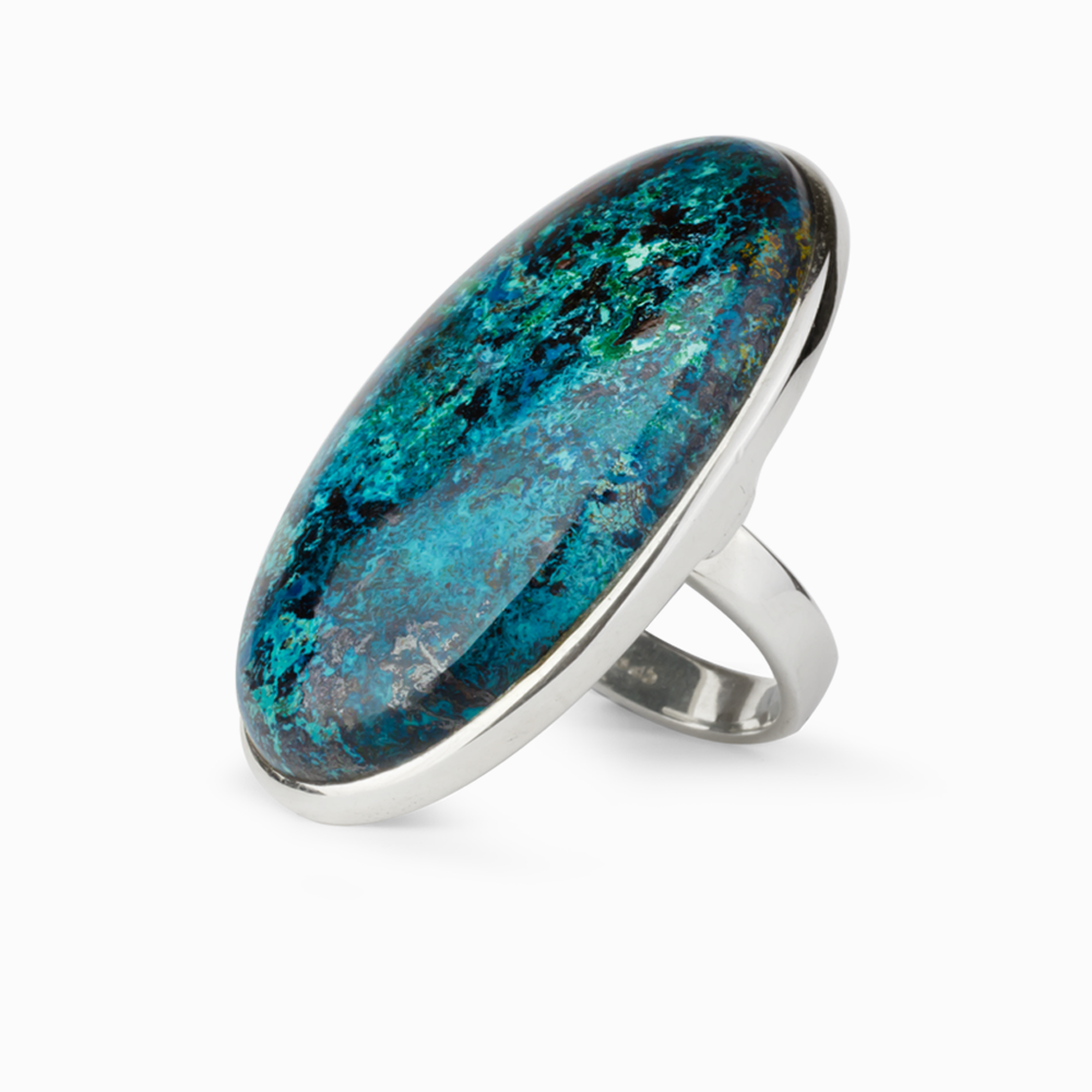 Shattuckite Ring | Made In Earth Australia