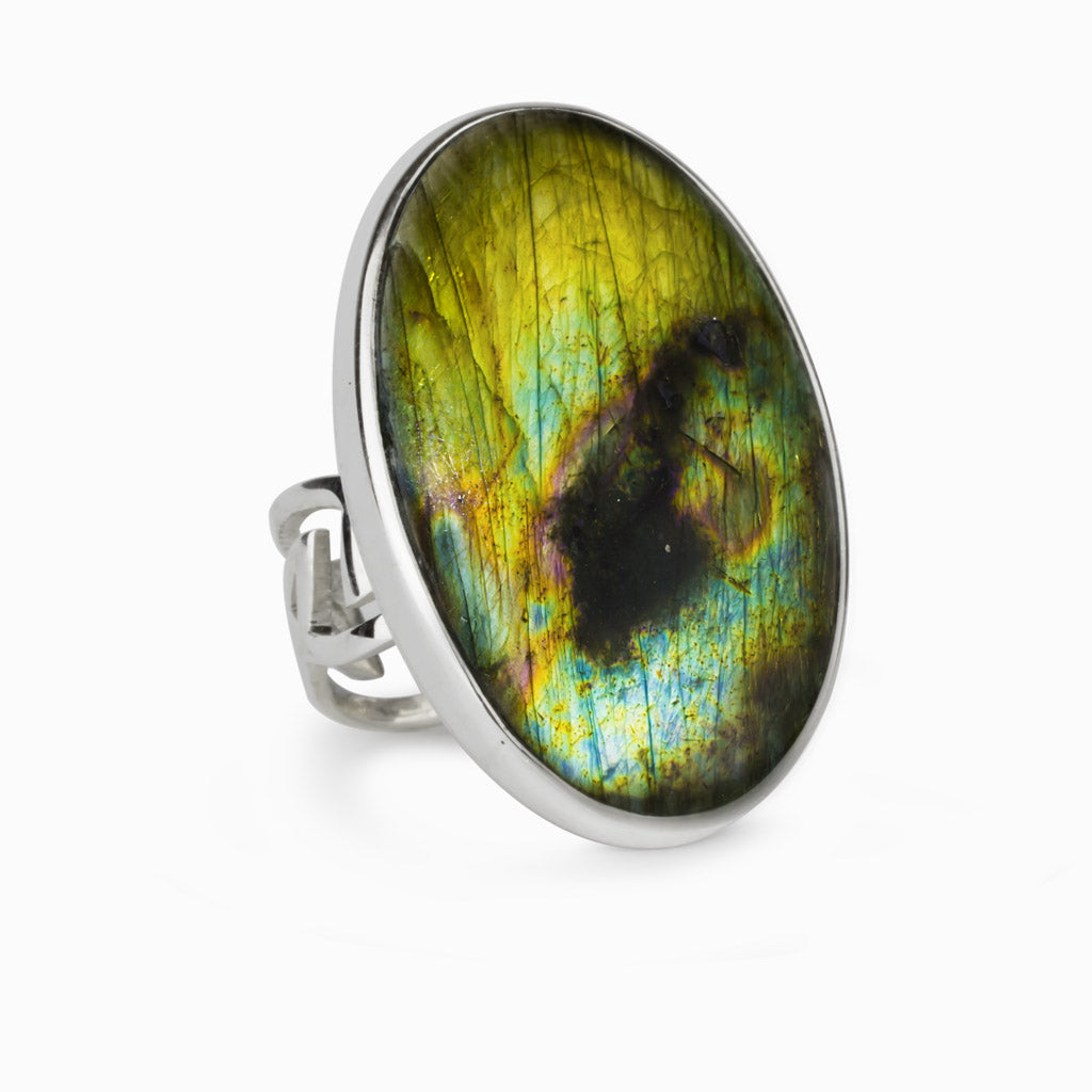 Spectrolite Ring | Made In Earth AU - Made in Earth Australia